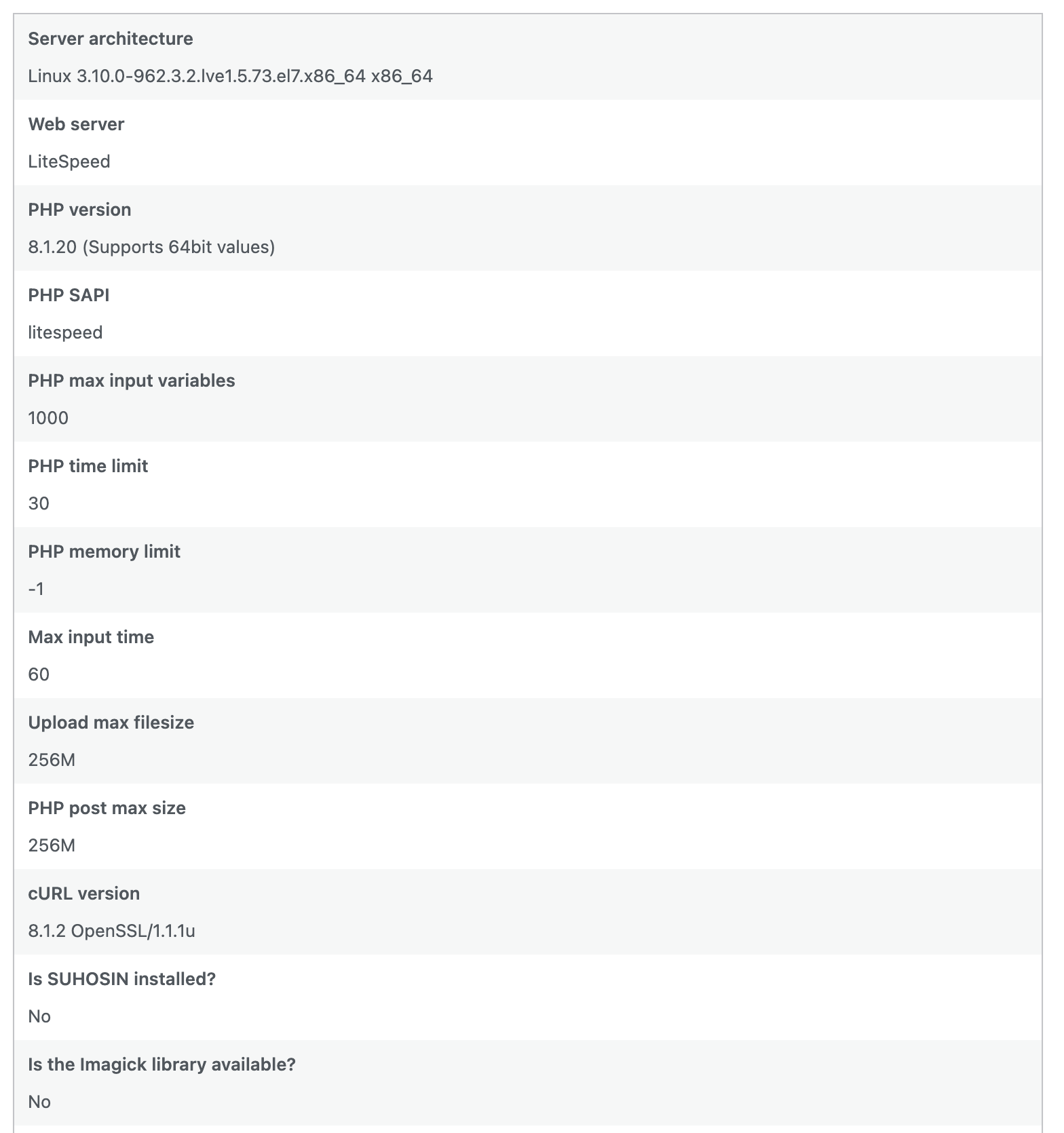 WordFence Setting Hard Limits On Memory | WordPress.org